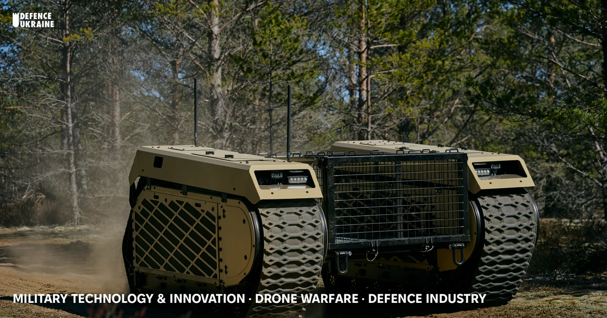 UGVs on Ukraine's Eastern Front | Defence Ukraine